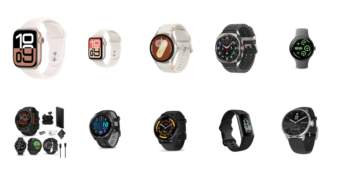 The 12 Best Smartwatches & Fitness Trackers of 2026