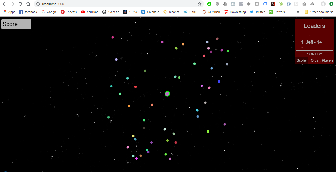 GitHub - jeffpalmeri/agar.io-clone: Real time, multi-player game made with Socket.io