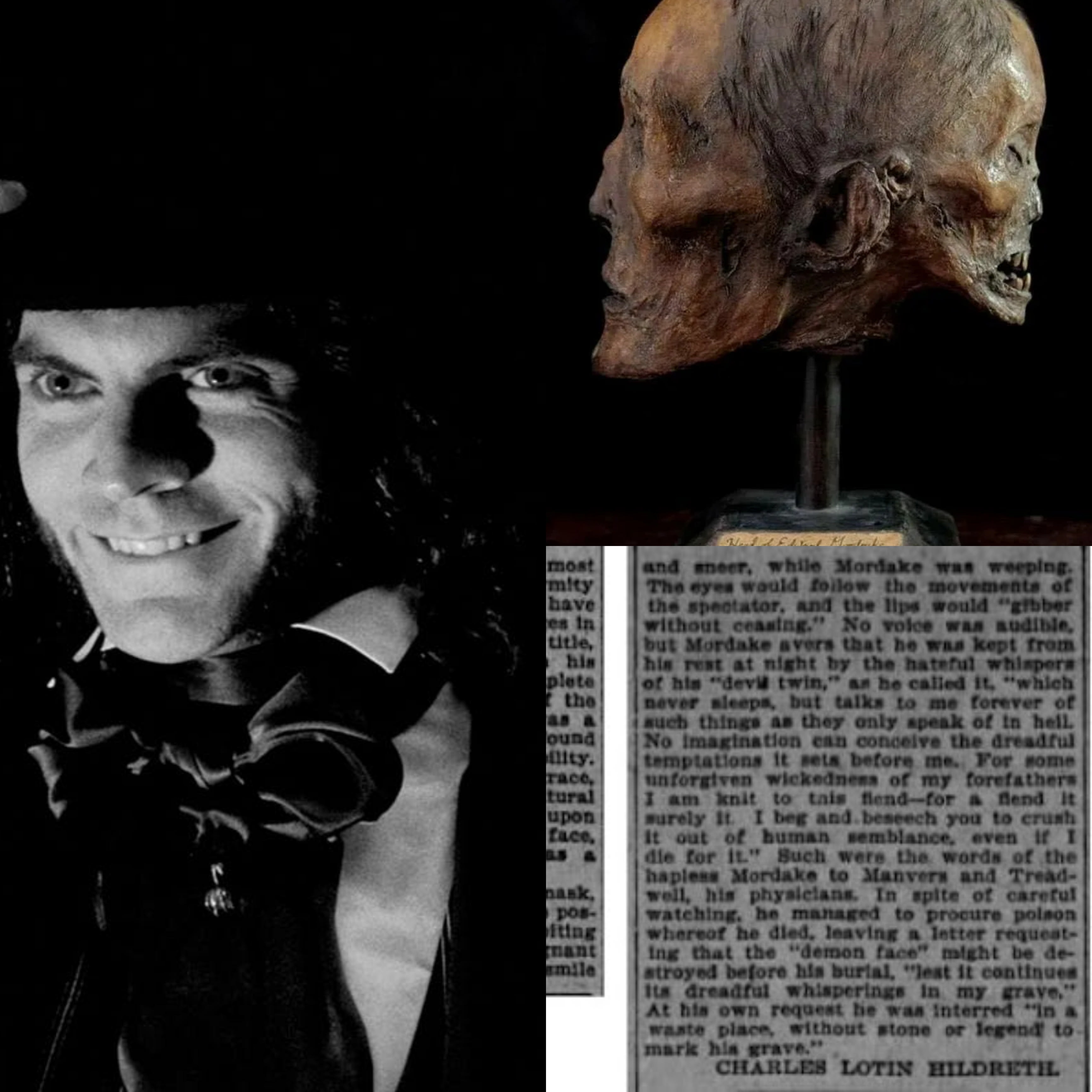 Edward Mordrake The Man With An Extra Face