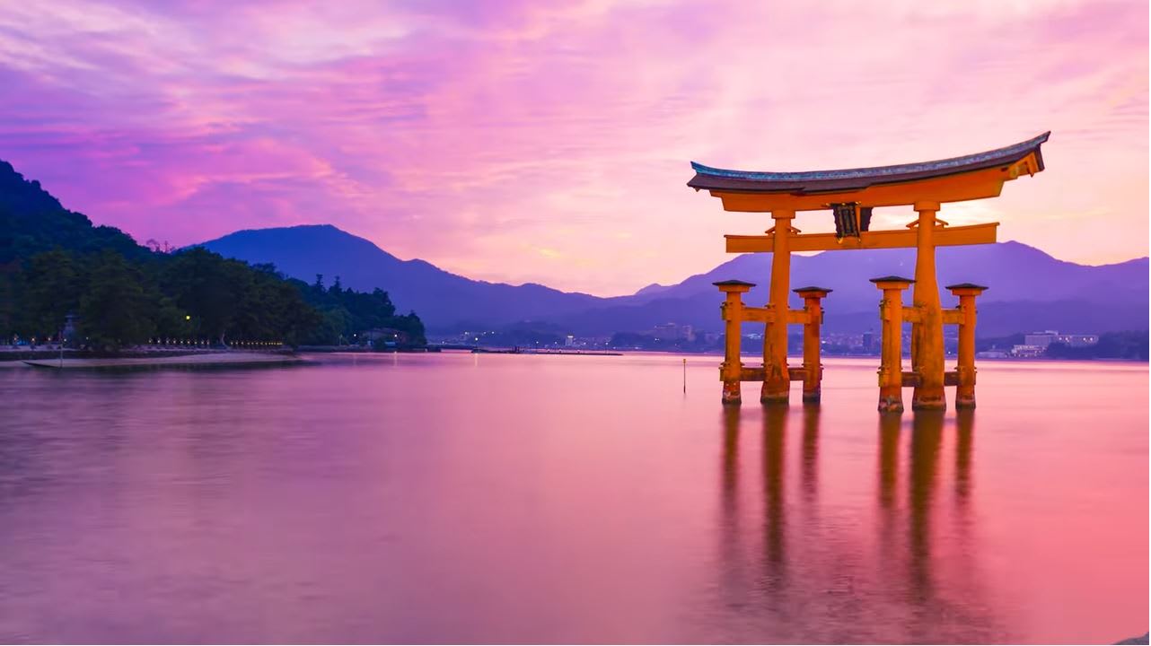 Beautiful Japanese Landscapes Japan Japanese Beautiful Landscape Pink