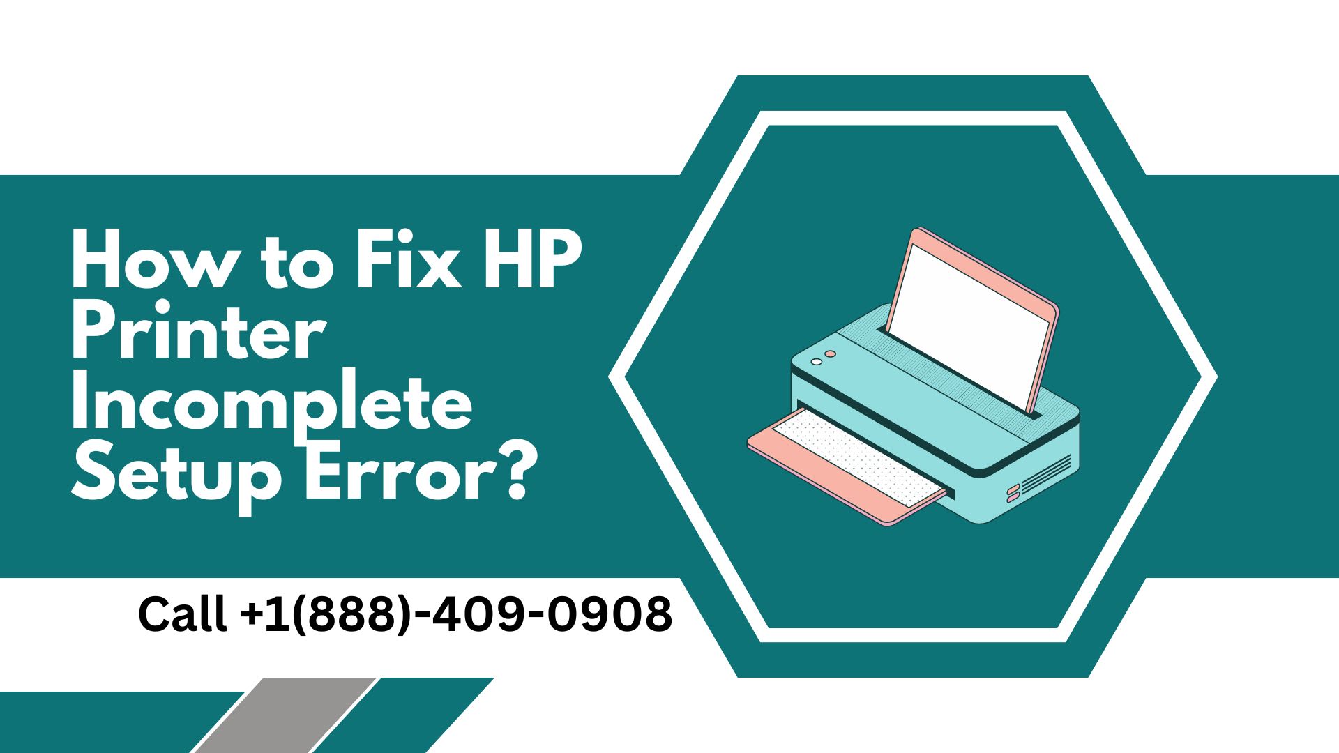 How to Fix HP Printer Incomplete Setup Error? | Lifehack