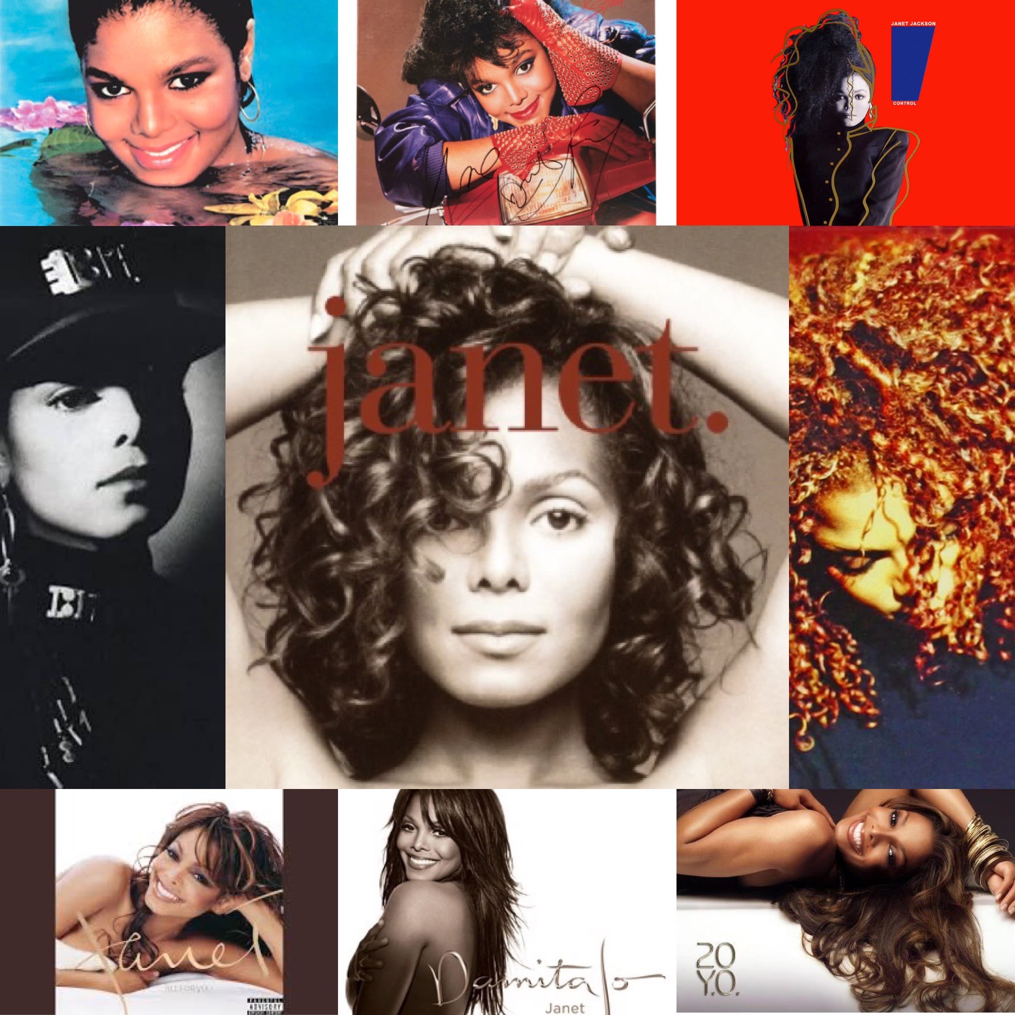 Janet Jackson Janet Album Cover