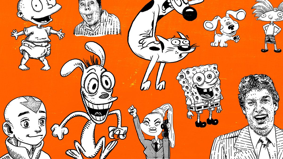 The Evolution of the Nickelodeon Logo Through the Years | Art