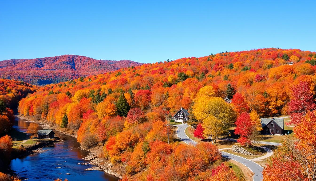Leaf Colors In New England