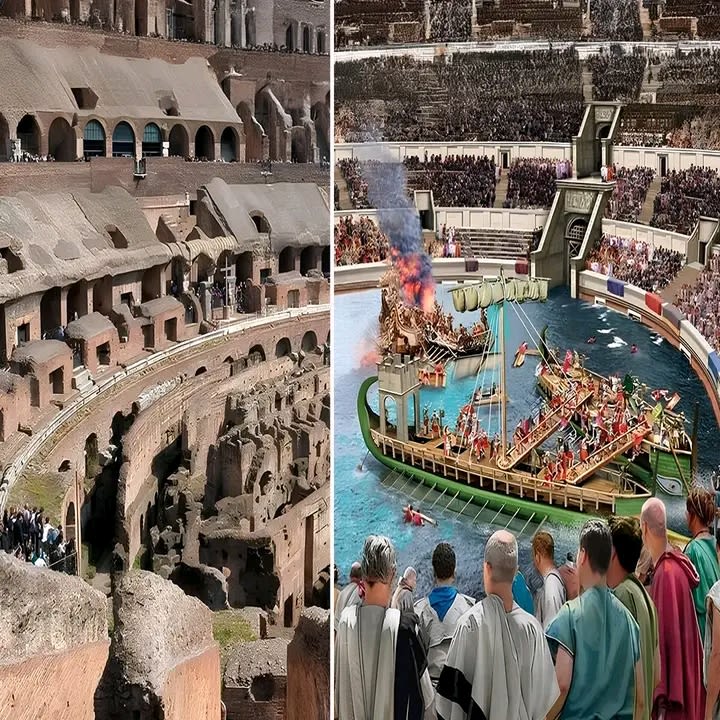 Mock Naval Battles In Ancient Rome