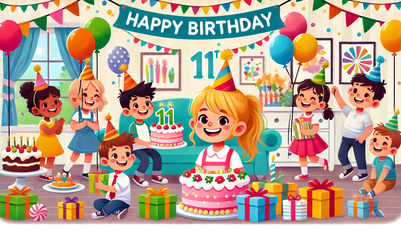 Cartoon Birthday Images For Kids
