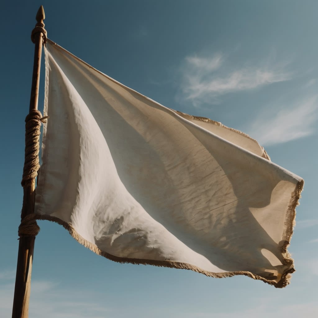 Surrender White Flag