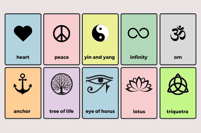 Universal Symbols Signs