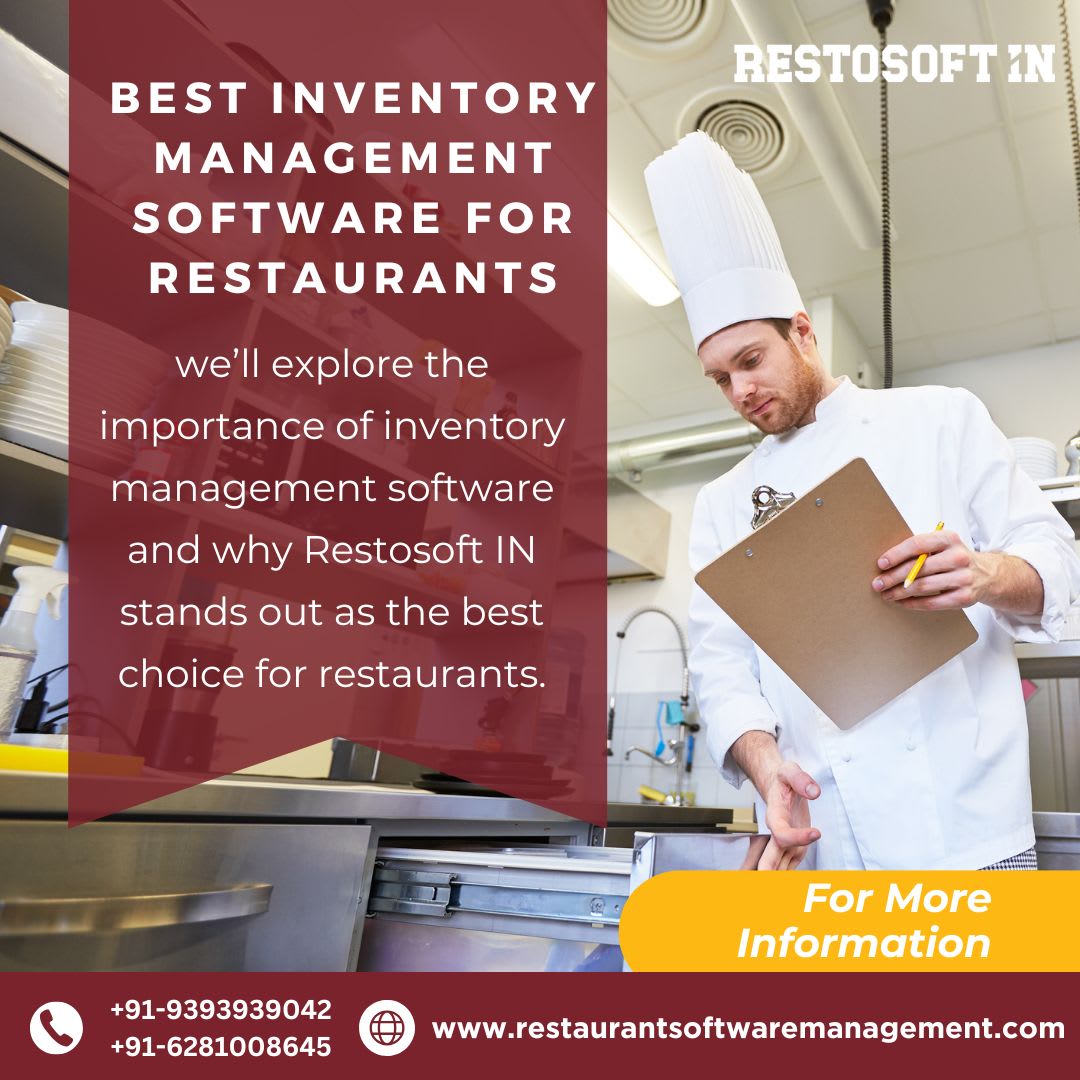 Inventory Management Software For Restaurants
