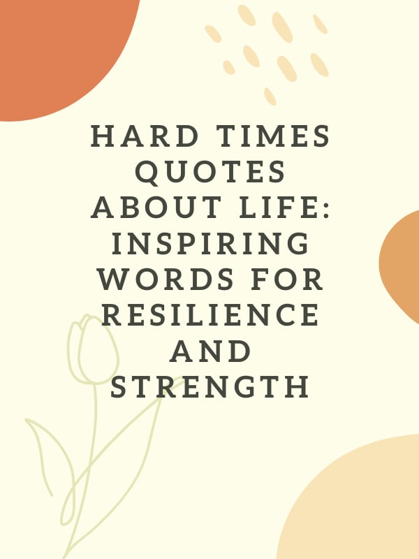 Troubling Times Quotes