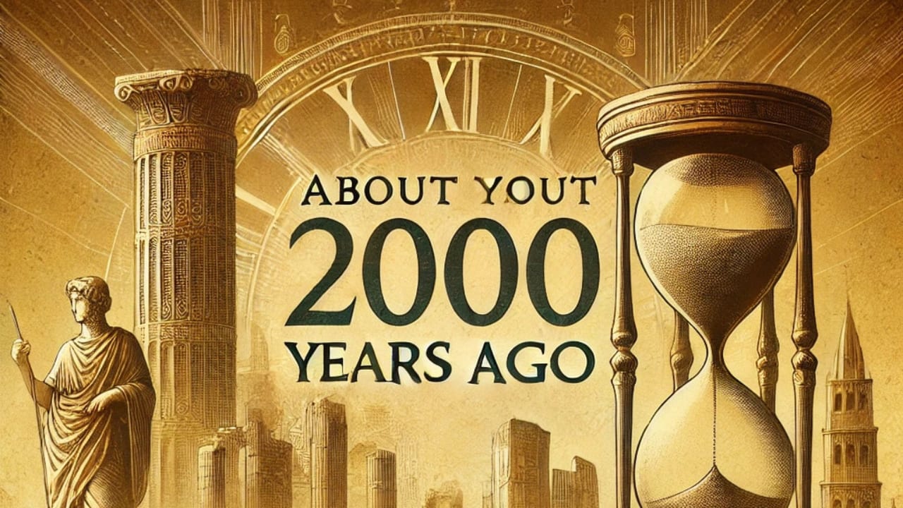 About 2000 years ago | History