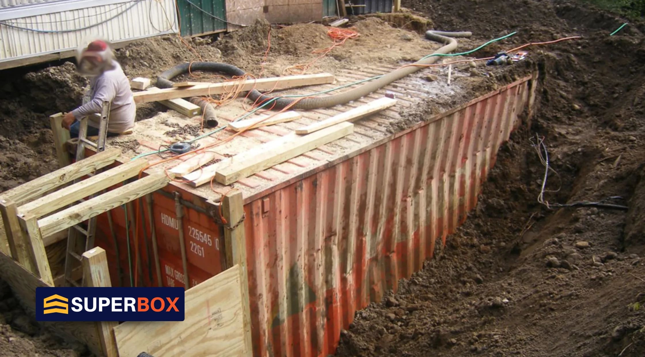 Buried Shipping Container Shelter Plans