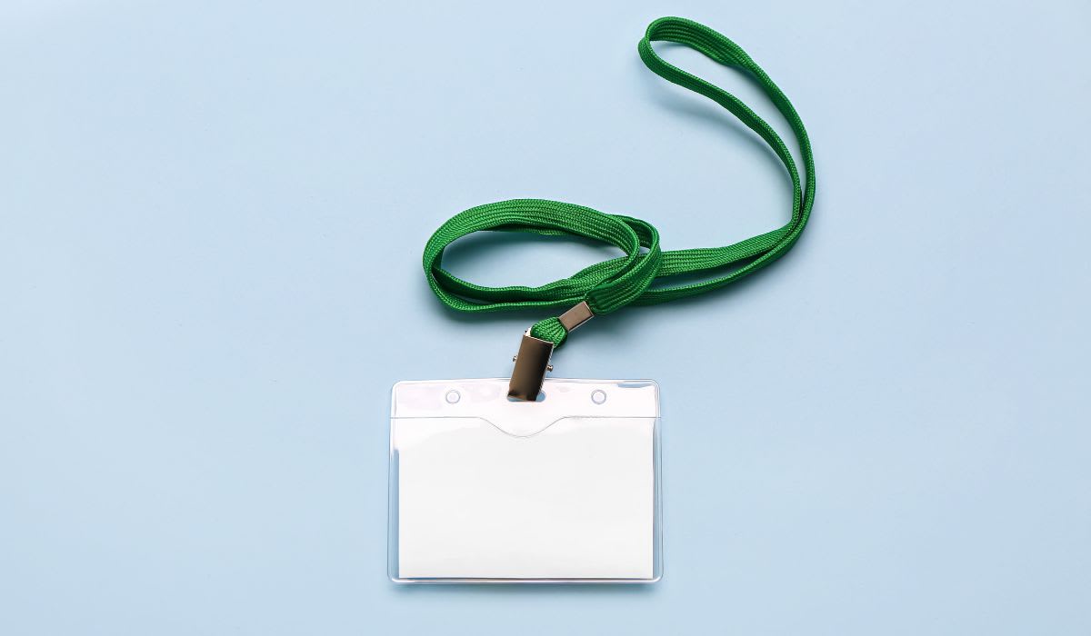 What is the Standard Name Badge Size? | Journal