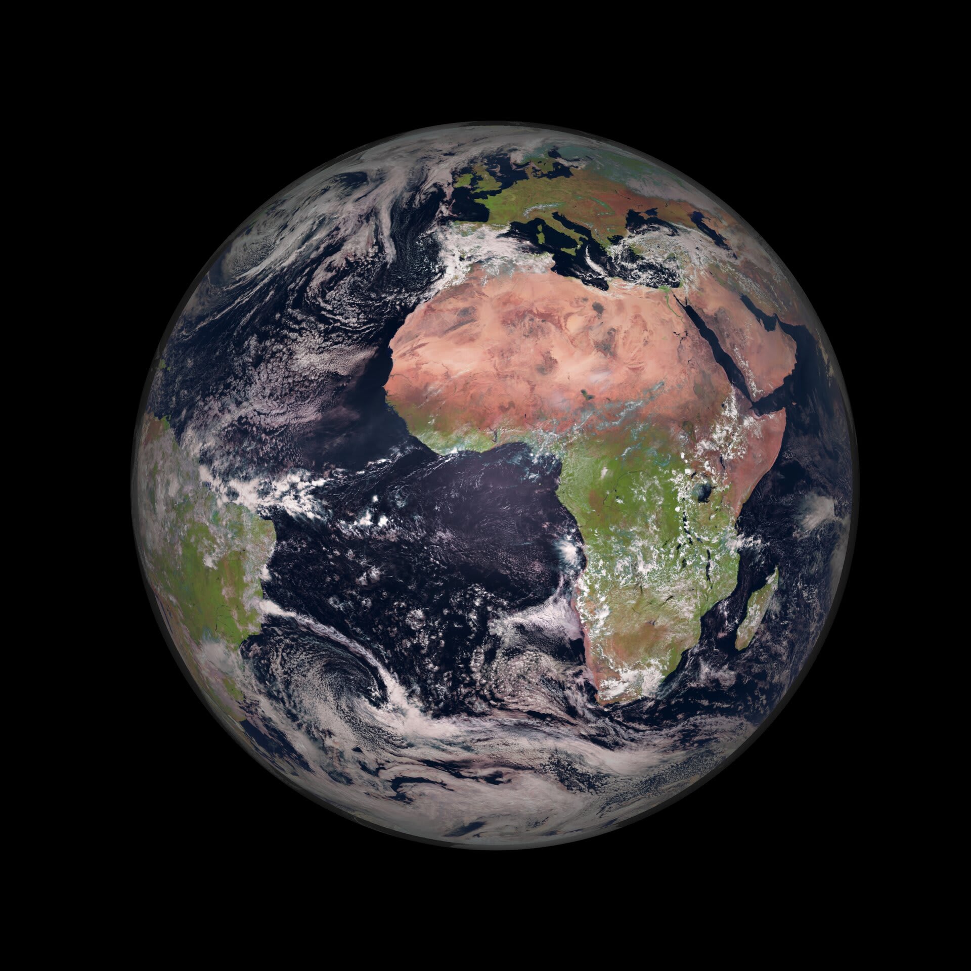Planet Earth 5 Billion Years Ago