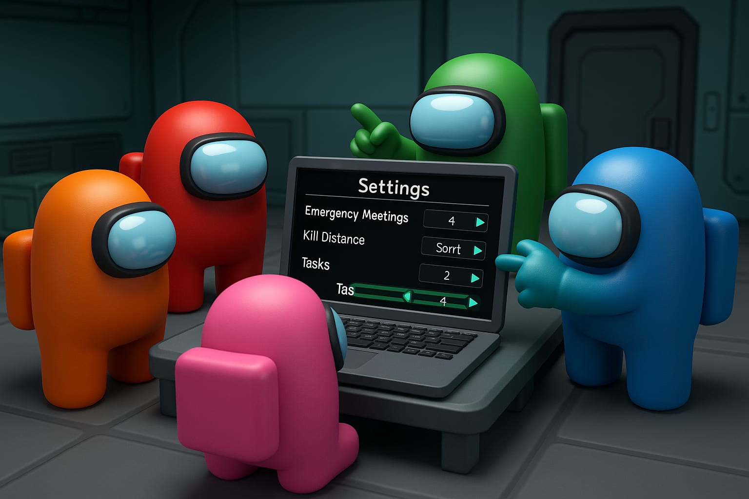 Among Us Best Settings for Private Games with Friends (Fun & Balanced ...