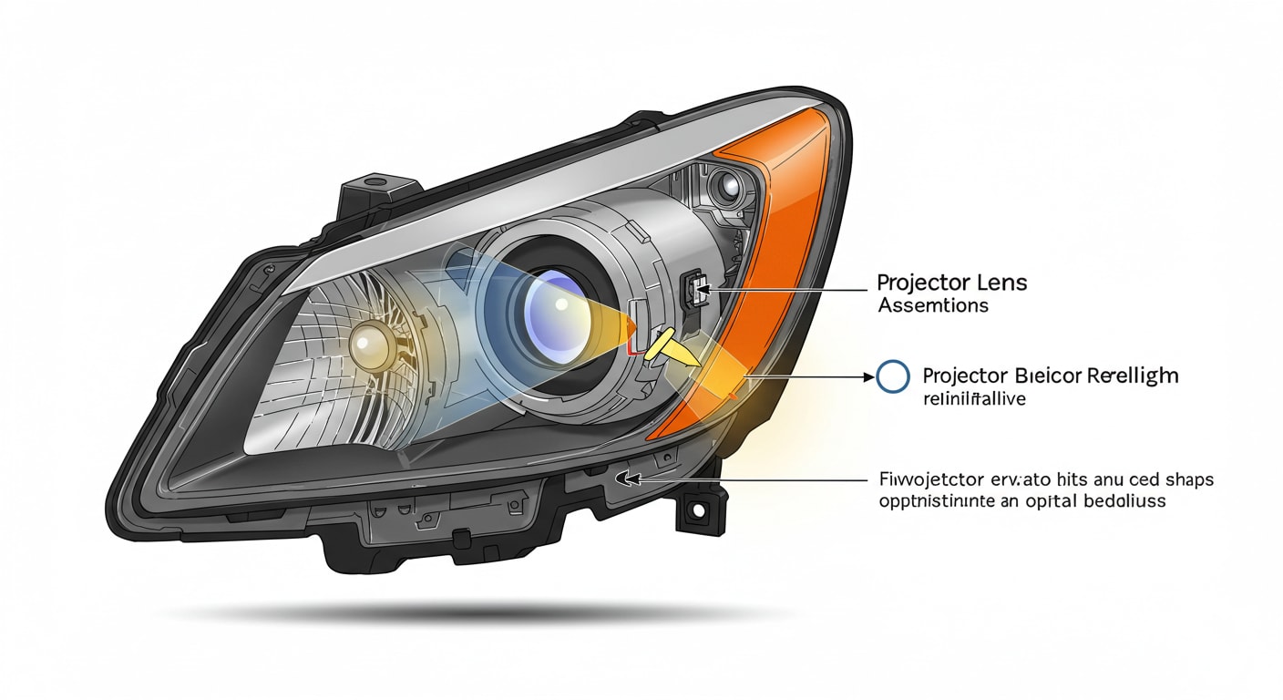 How Projector Beam Headlights Work