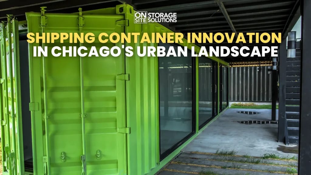 Contenedores Suculentos Chicago Chicago Shipping Container Home