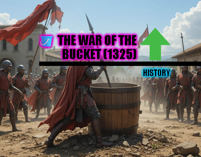 🪣 The War of the Bucket (1325) — Italy’s Most Absurd Battle Over a ...