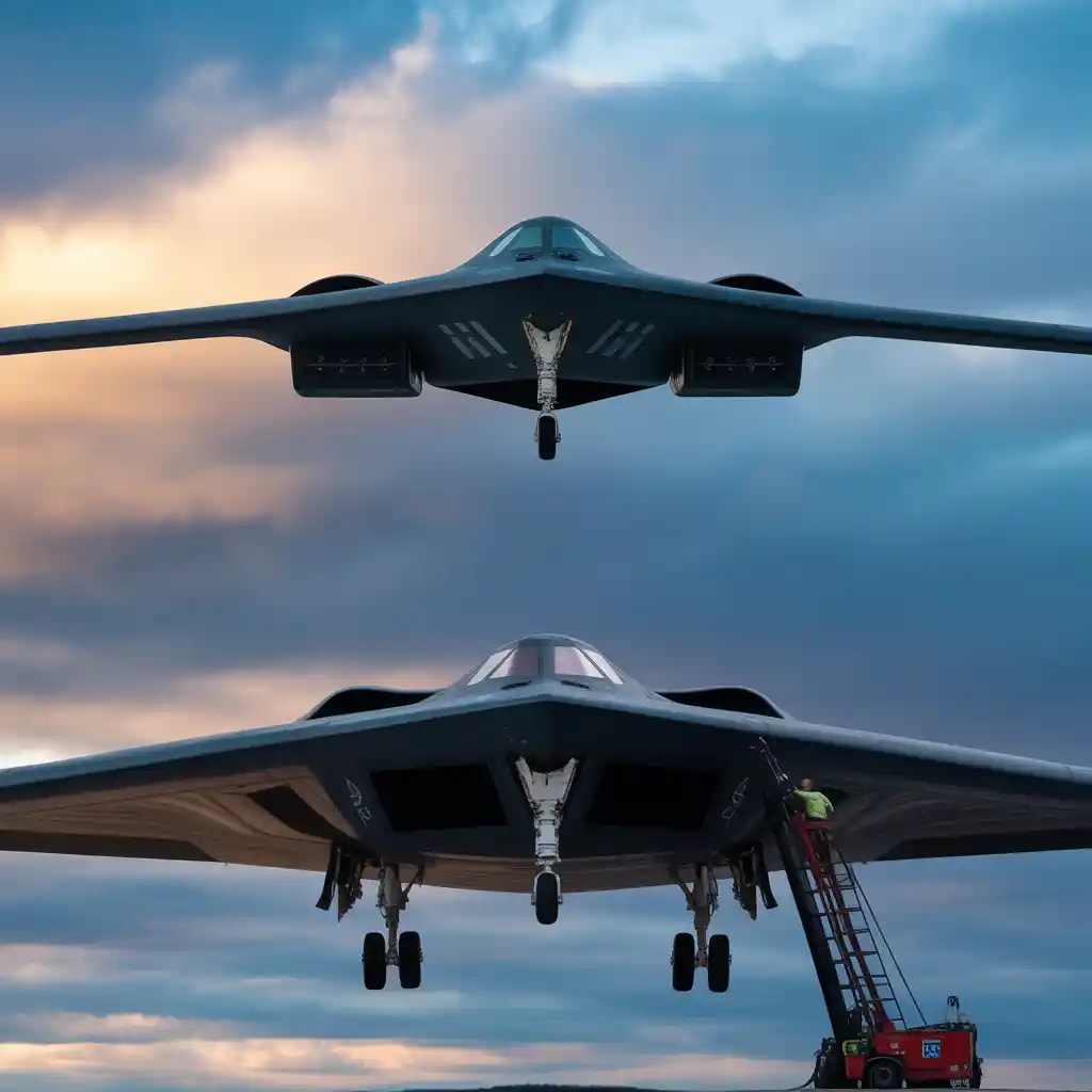 B2 Stealth Fighter Jet
