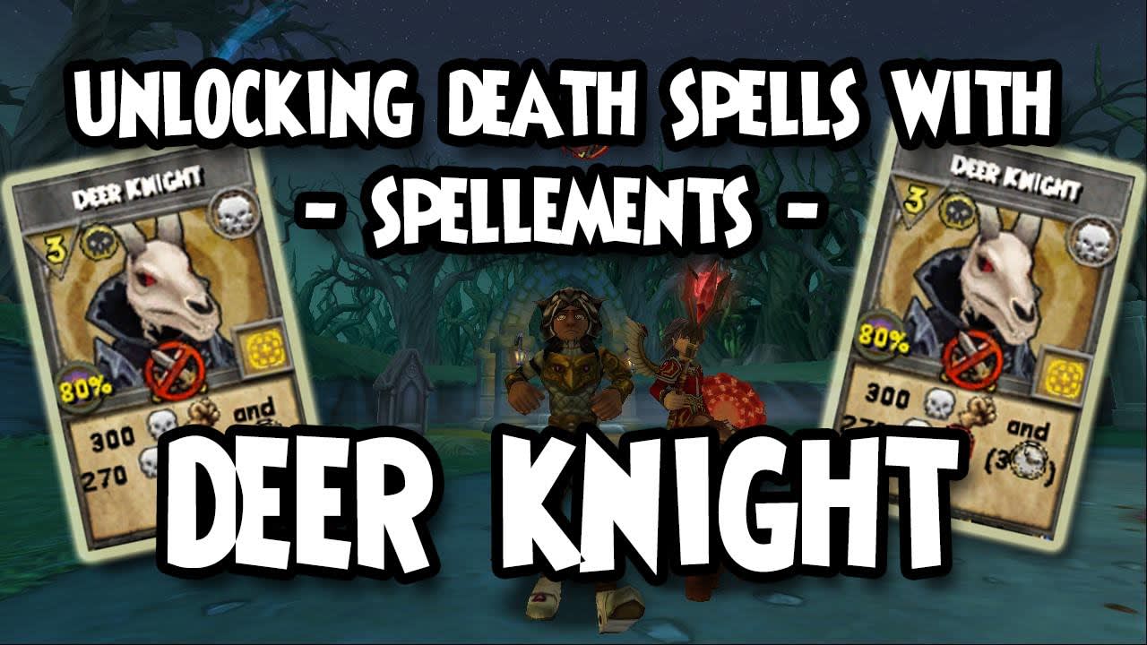 How to Get the Deer Knight Pet with Triple Death Damage in Wizard101 ...