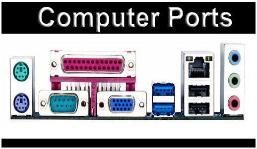 Computer Ports Names 25 Types Functions and Examples | Education