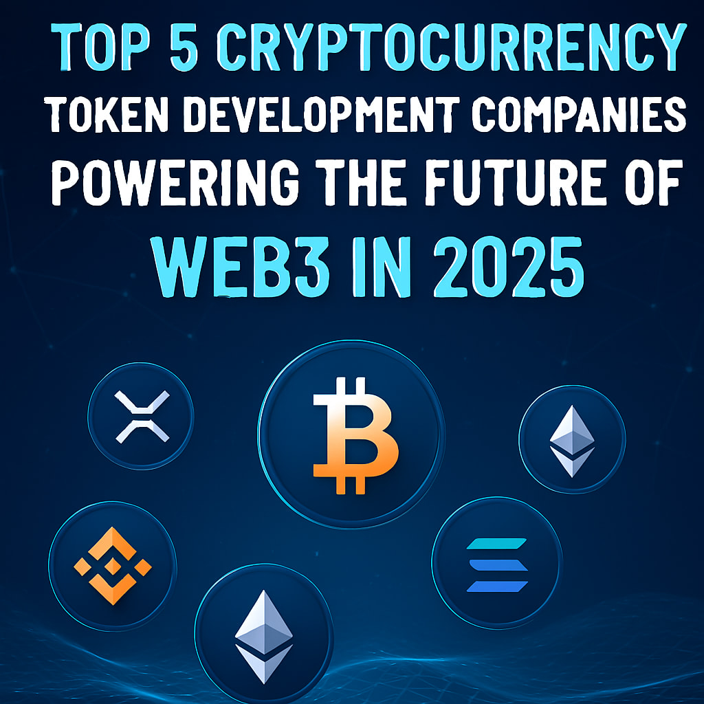 Top 5 Cryptocurrency Token Development Companies Powering the Future of Web3 in 2025 – Market ...