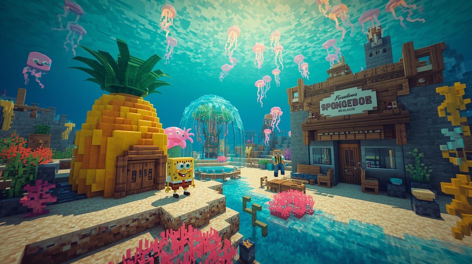 Spongebob Karte Minecraft