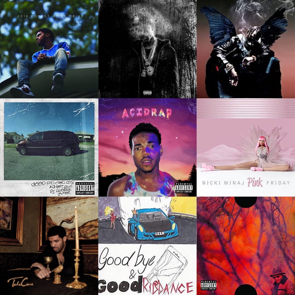 Rappers Schoolfoto's