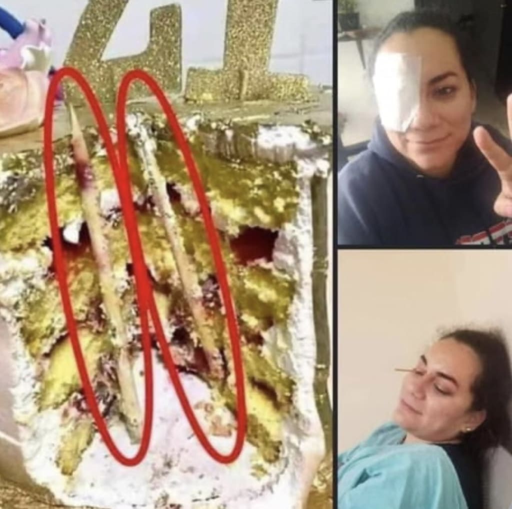 Smashed Birthday Cake