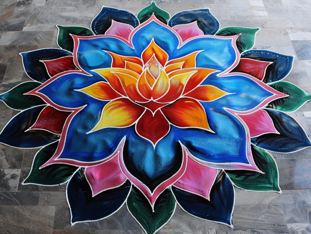 Rangoli Designs For Competition 2024