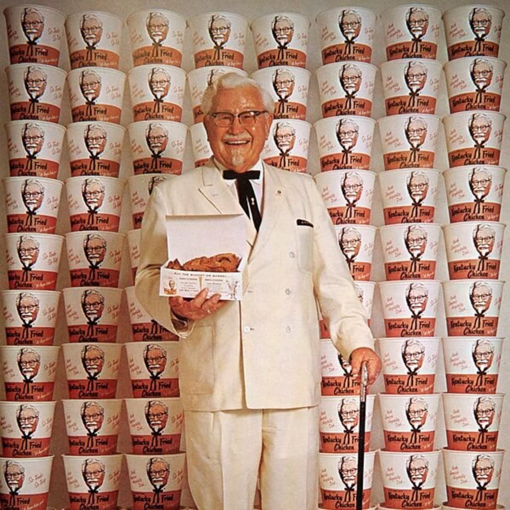 Harland Sanders Kfc Colonel Harland Sanders KFC, Story & Death