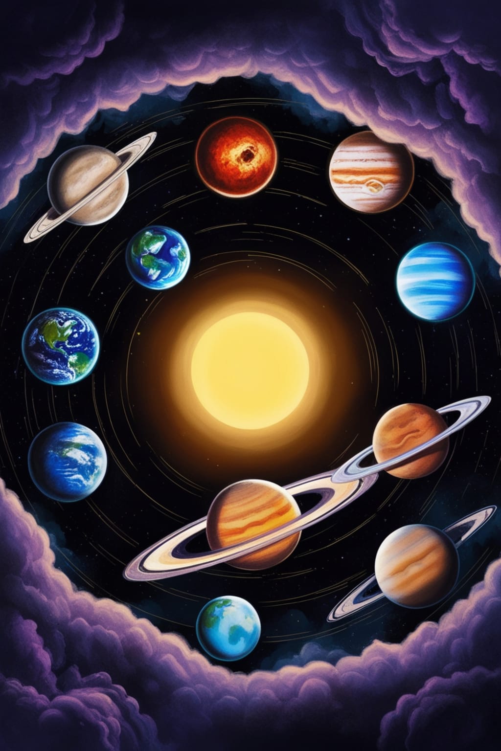 Evolution Of The Planets In Solar System The Vailan Or Annular Theory