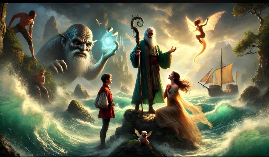 King Of Naples In The Tempest O Brave New Tempest, Or The Beauty Of