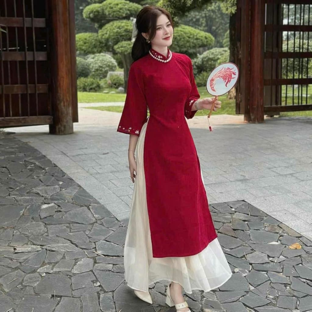 Vietnamese Dress Ao Dai Pattern Vietnamese Ao Dai | Paper Sewing