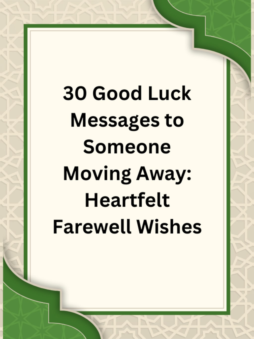 Good Luck Greetings Quotes