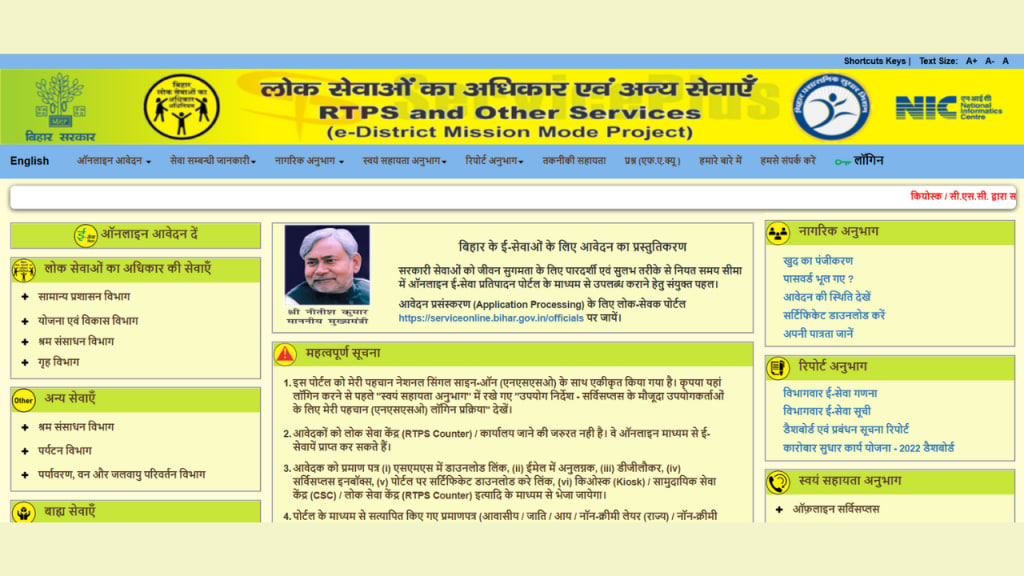 Logotipo De Rtps Bihar