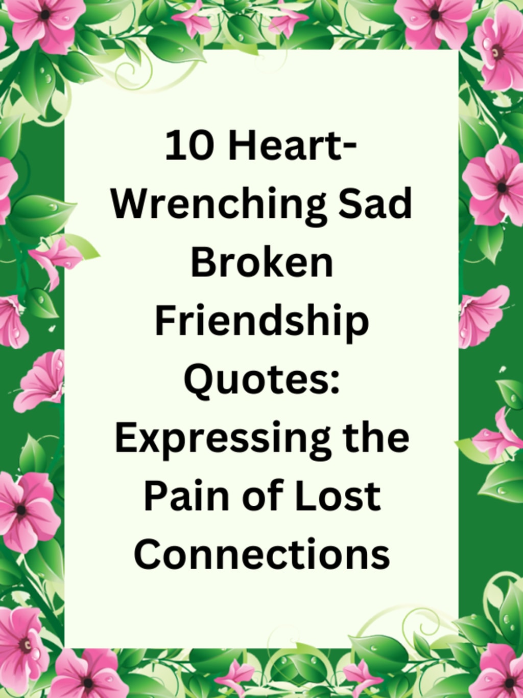 Emotional Broken Friendship Quotes Emotional Friendship Messages
