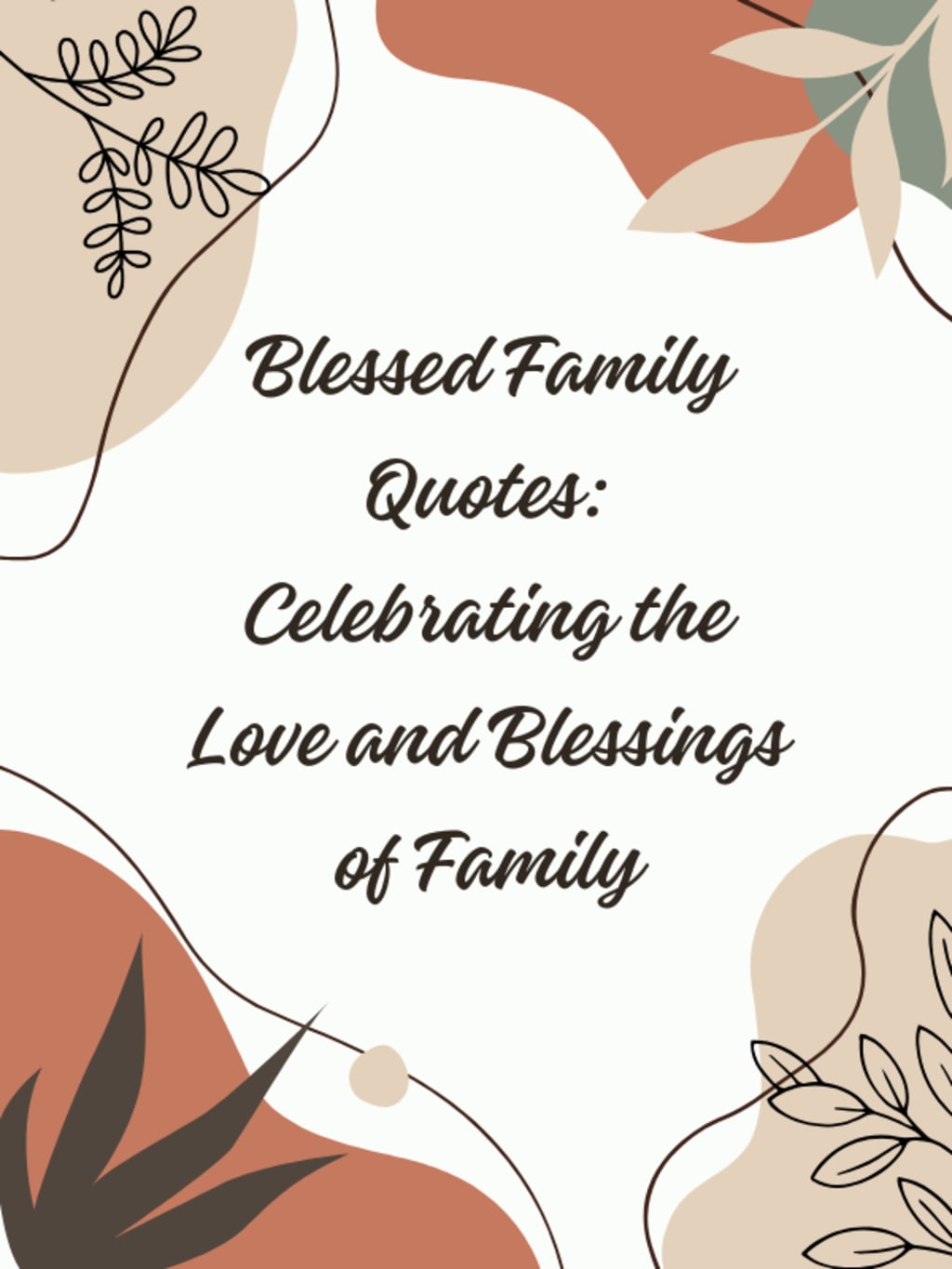 Bless Our Family Quotes 89 Family Quotes To Share With The People You