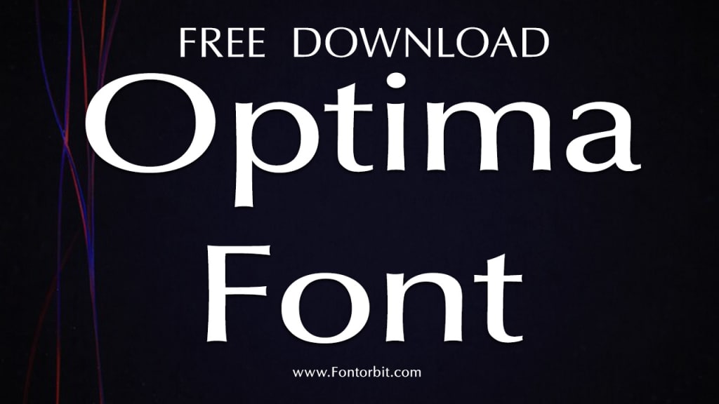 Optima Font Download