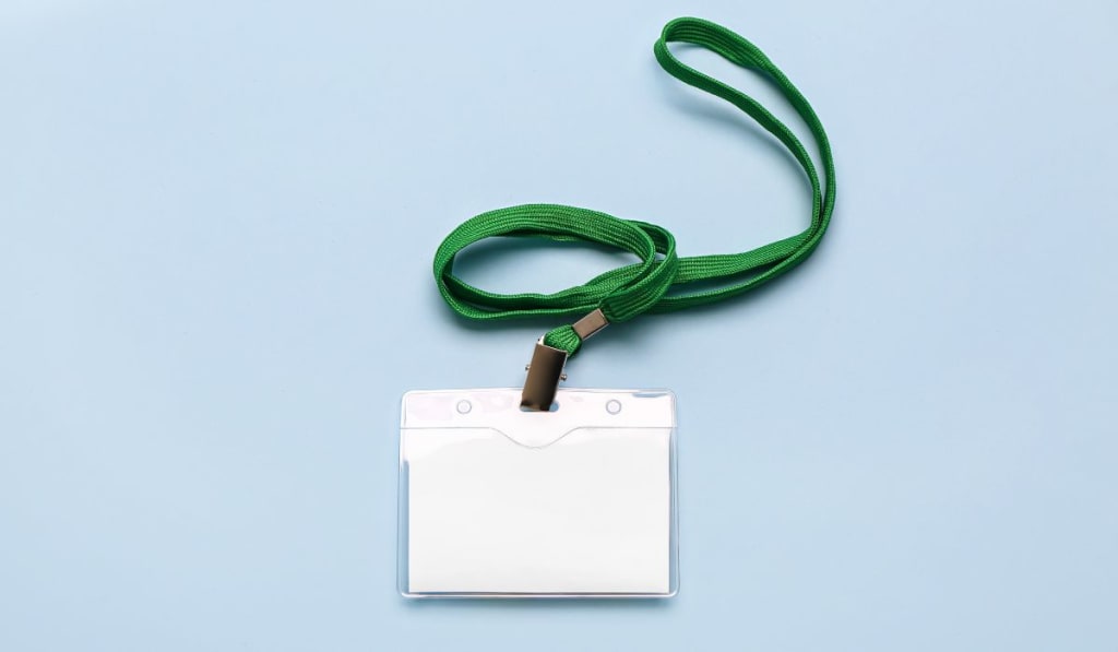 What is the Standard Name Badge Size? | Journal