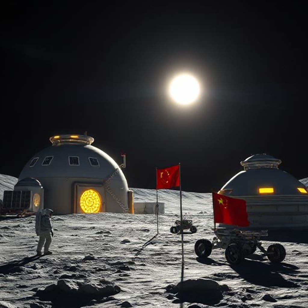 China Moon Base