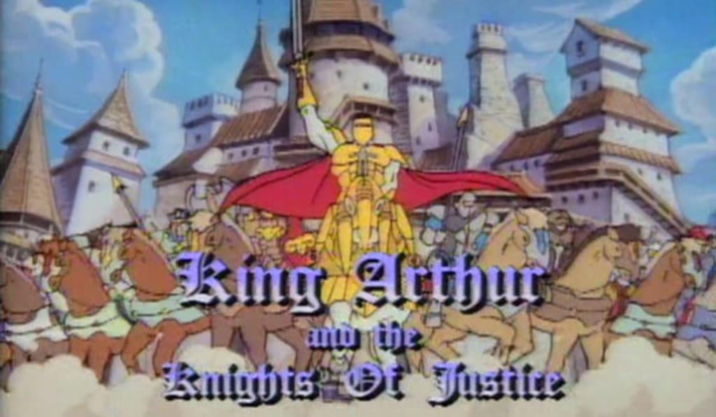 King Arthur Knights Of The Round Table Cartoon | Cabinets Matttroy