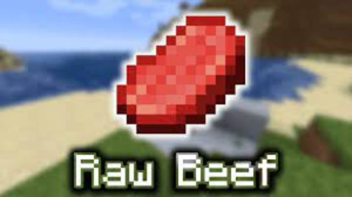Raw Beef Minecraft