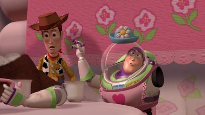 Emotional Pixar Moments: Toy Story: The Mutant Toys, Buzz, The Sandpit ...