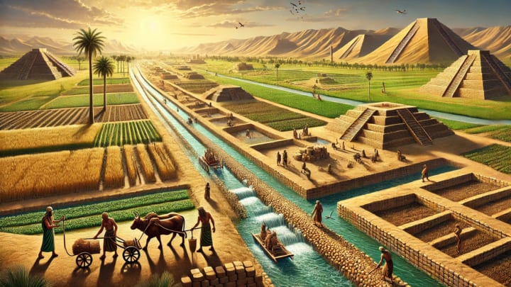 Mesopotamia Irrigation Model School Project
