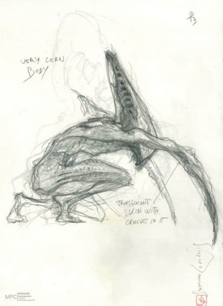 Alien Covenant Concept Art Reveals Xenomorph Designs Collider