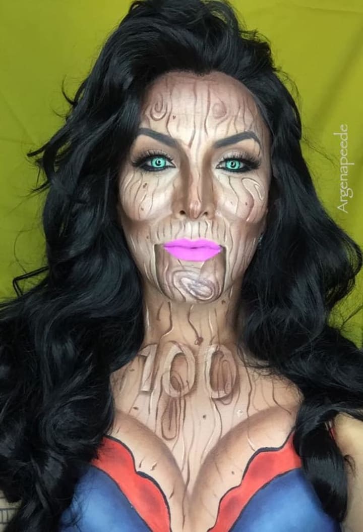 Comic Strip Makeup | Saubhaya Makeup