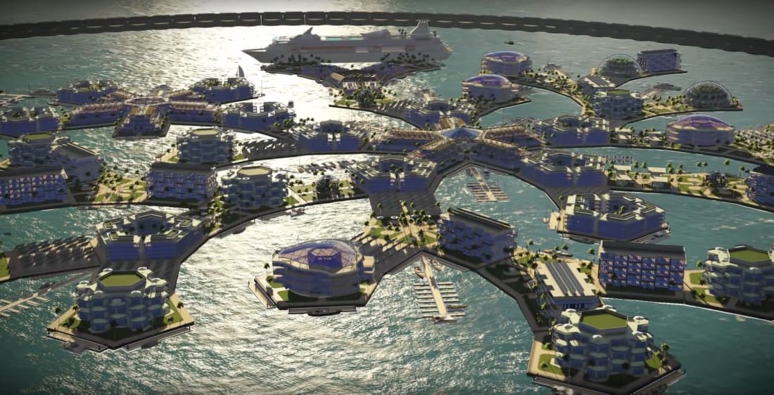 Floating Colonies in the Deep Blue Sea | Futurism