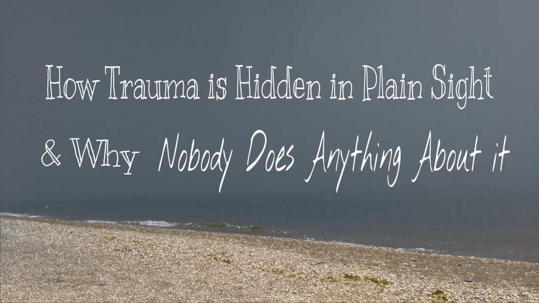 How Trauma Is Hidden in Plain Sight, & Why Nobody Does Anything About ...