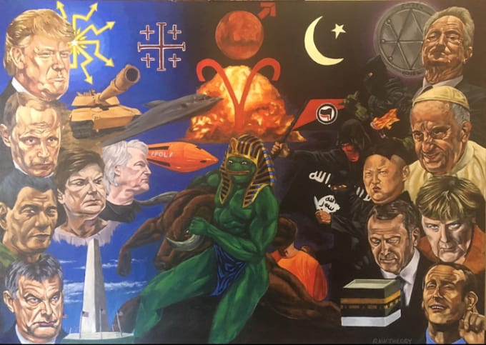 Craziest Pro-Trump Fan Art on the Internet | The Swamp